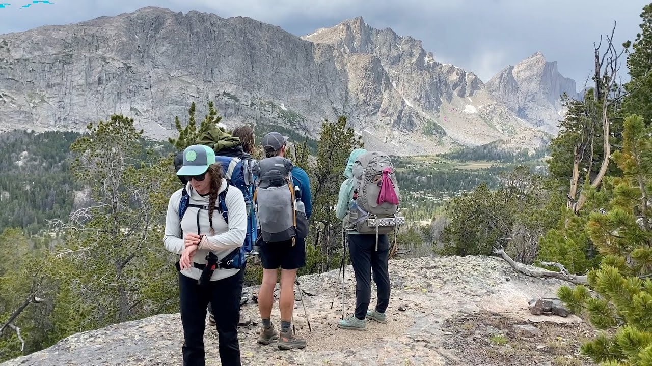 Backpacking in the Wind River Range of Wyoming, USA - YouTube