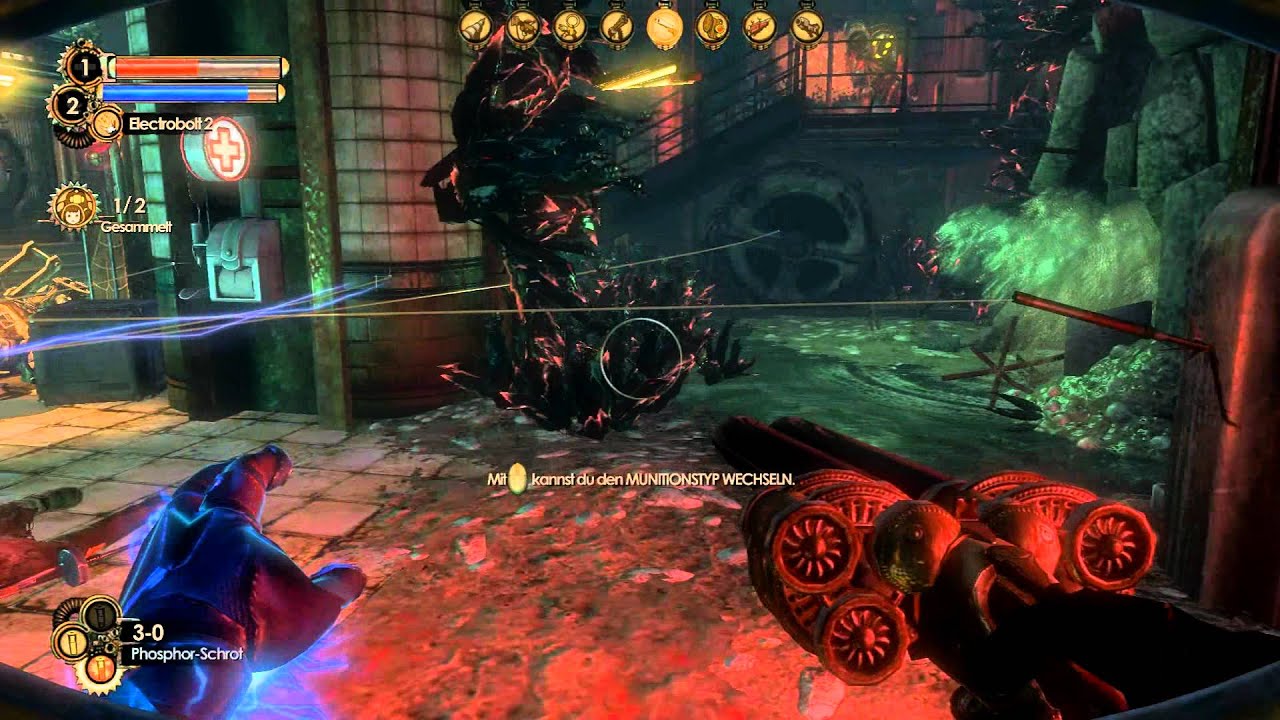 Bioshock 2 Let's Show - Epic Fight Big Daddy vs. Big Sister ! [Read ...