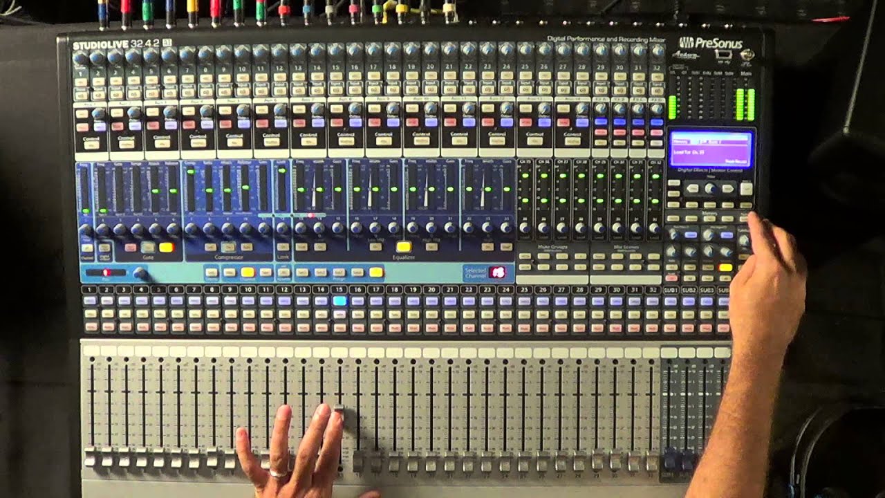 How to Use the StudioLive AI Fat Channel - YouTube