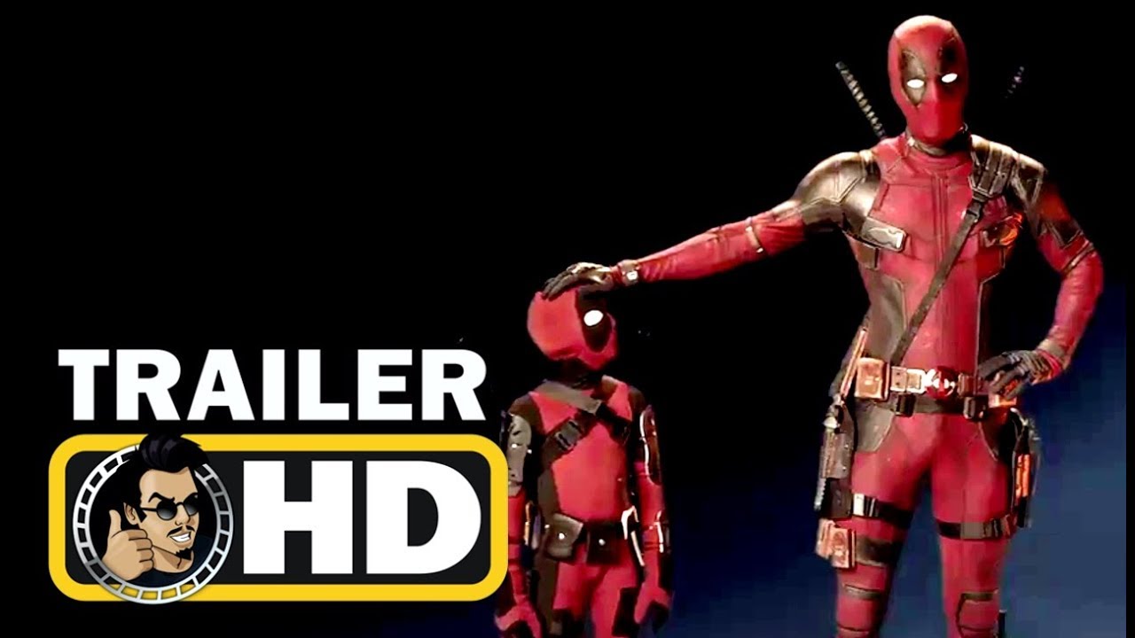 DEADPOOL 2 "Mini-Deadpool" IMAX TV Spot Trailer (2018) Ryan Reynolds ...
