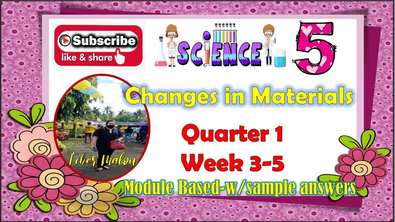 Science Q1 Week 3-5 - YouTube