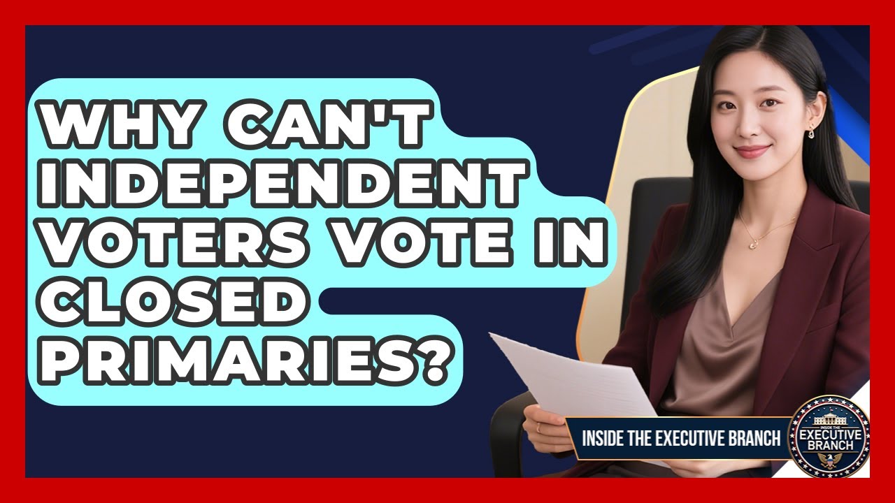 Why Can't Independent Voters Vote In Closed Primaries? - Inside the ...