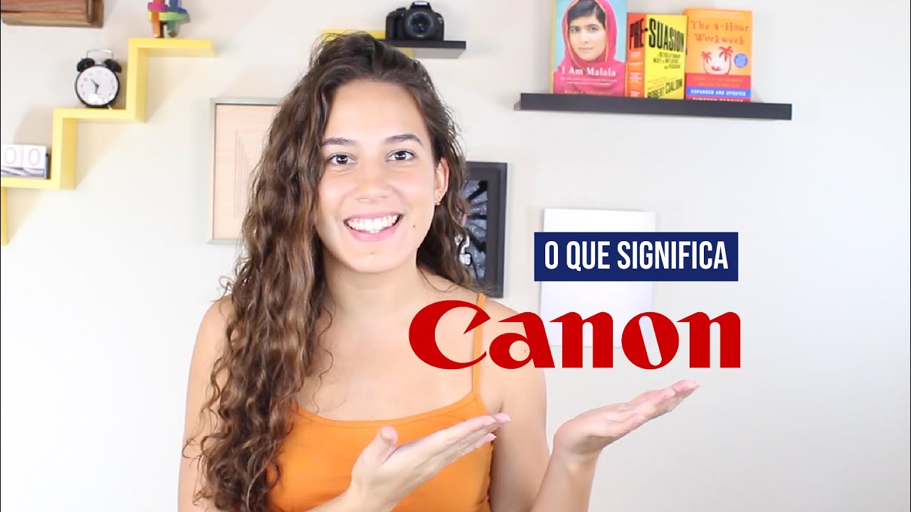 O que significa CANON?! | #InglesdaLuiza - YouTube