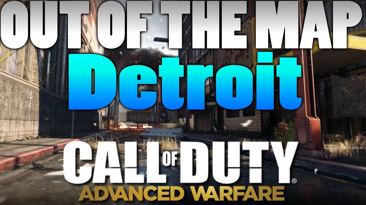 Out Of The Map on Detroit - Call of Duty: Advanced Warfare [WORKS ...