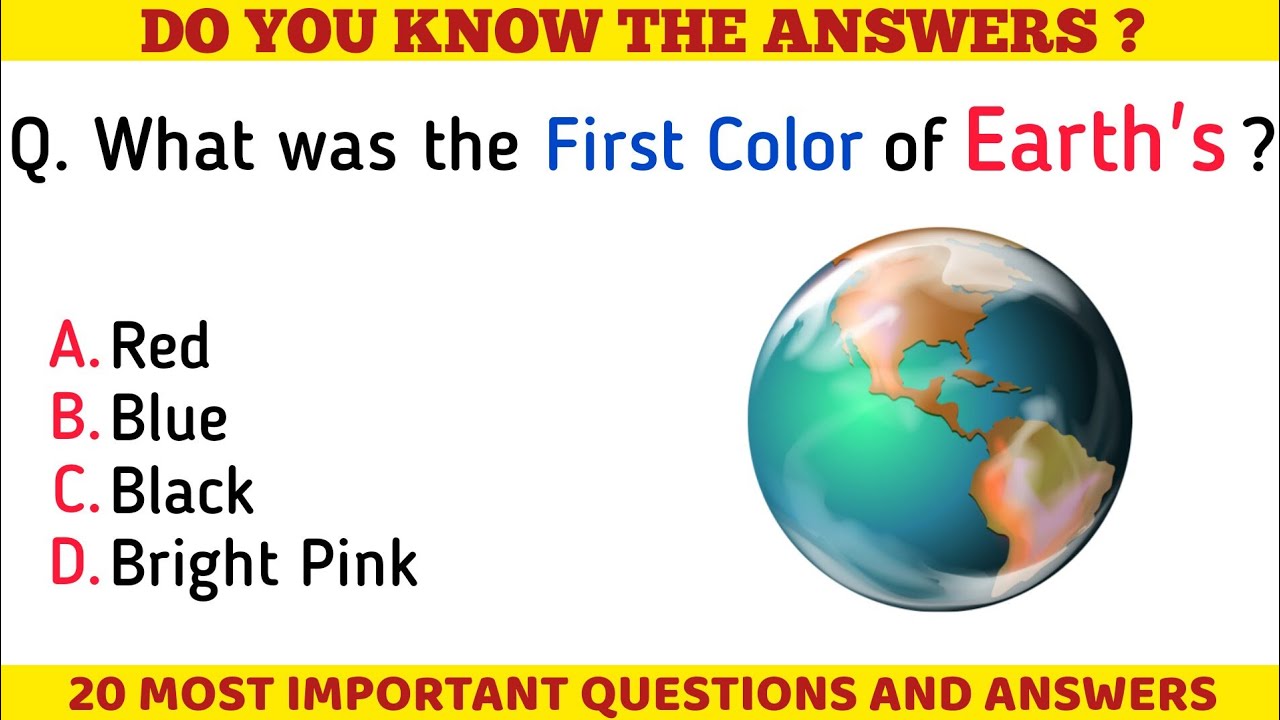 Top 20 GK Questions and Answers on General Science | Science GK ...