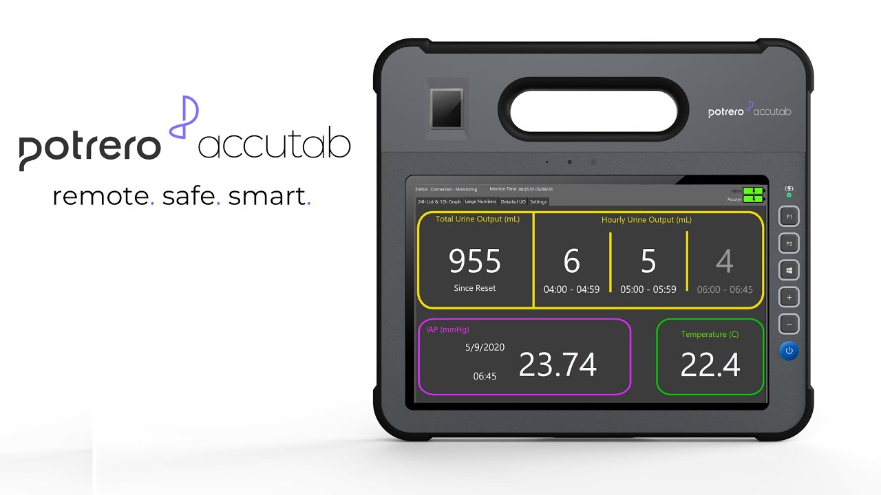 AccuTab for Remote Monitoring Outside ICU Rooms - YouTube