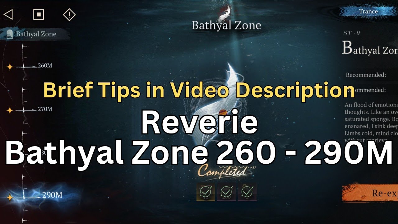 260 - 290 M Reverie Bathyal Zone - Reverse 1999 - YouTube