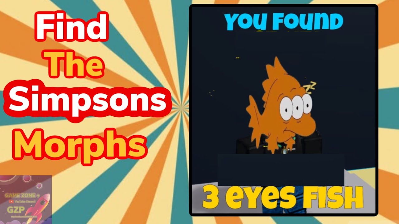 How to find “3 Eyes Fish ” Morph in Find the Simpsons Game. #roblox # ...