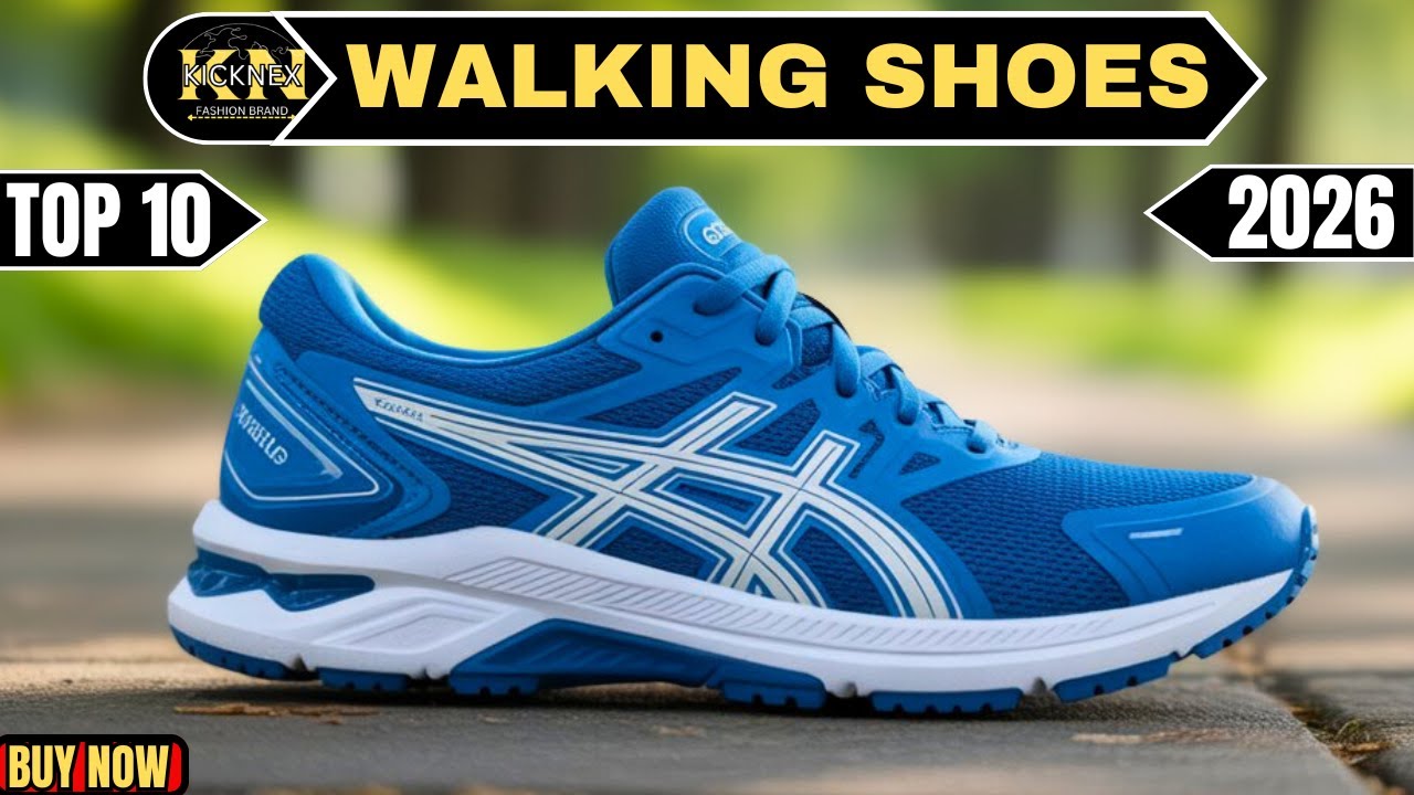 Top 10 Best Shoes for Walking All Day (2026 Comfort Guide) - YouTube