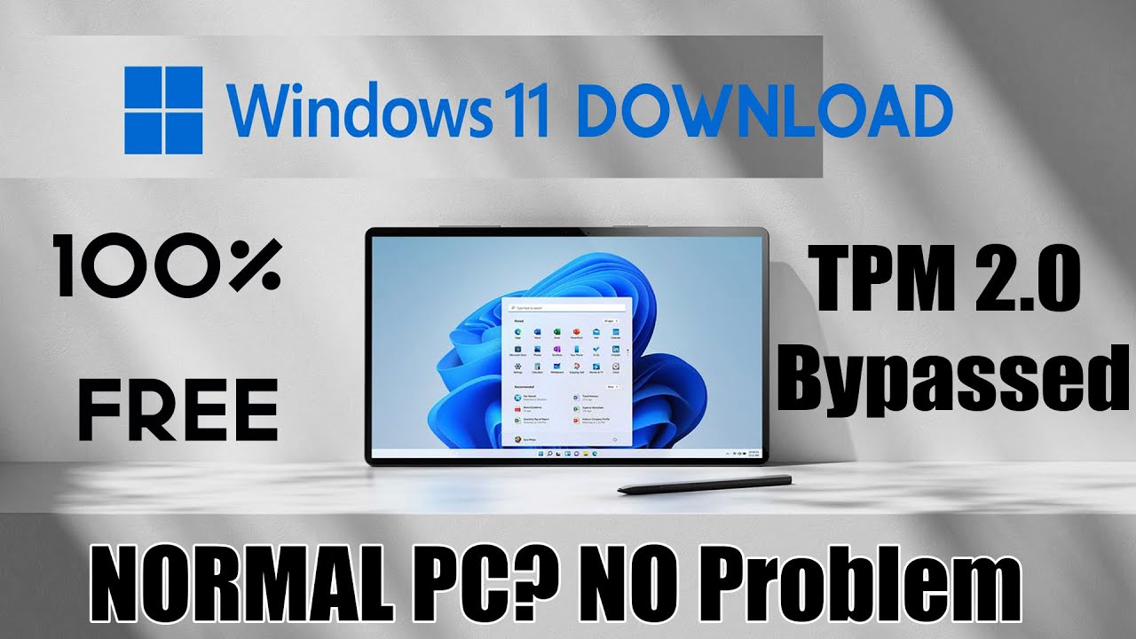Download Windows 11 TPM 2.0 Bypass install Guide | NO DATA LOSS!! - YouTube