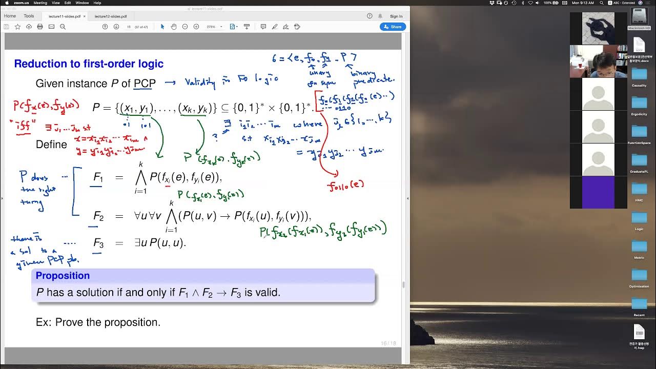Lecture 21, CS402 Introduction to Logic for Computer Science (Spring 2020) - YouTube