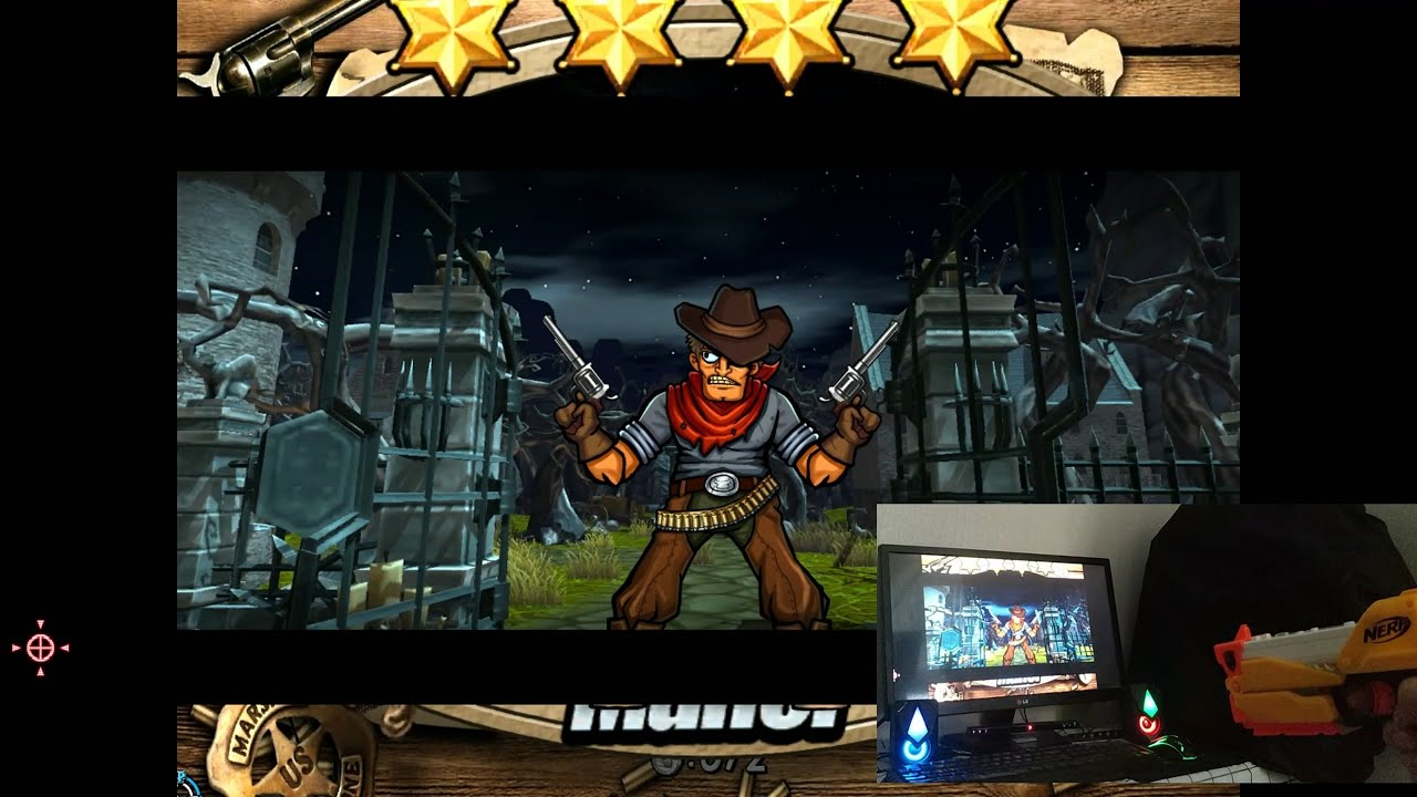 Play new light gun games at home 在家也能玩到机厅最新光枪游戏1 Wild West Shoot Out ...
