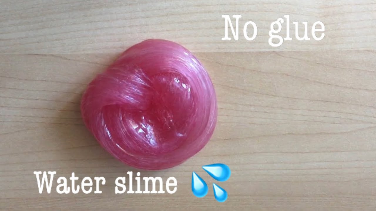 Testing Viral Water Slime 💦 Recipe! No glue slime Recipe - YouTube