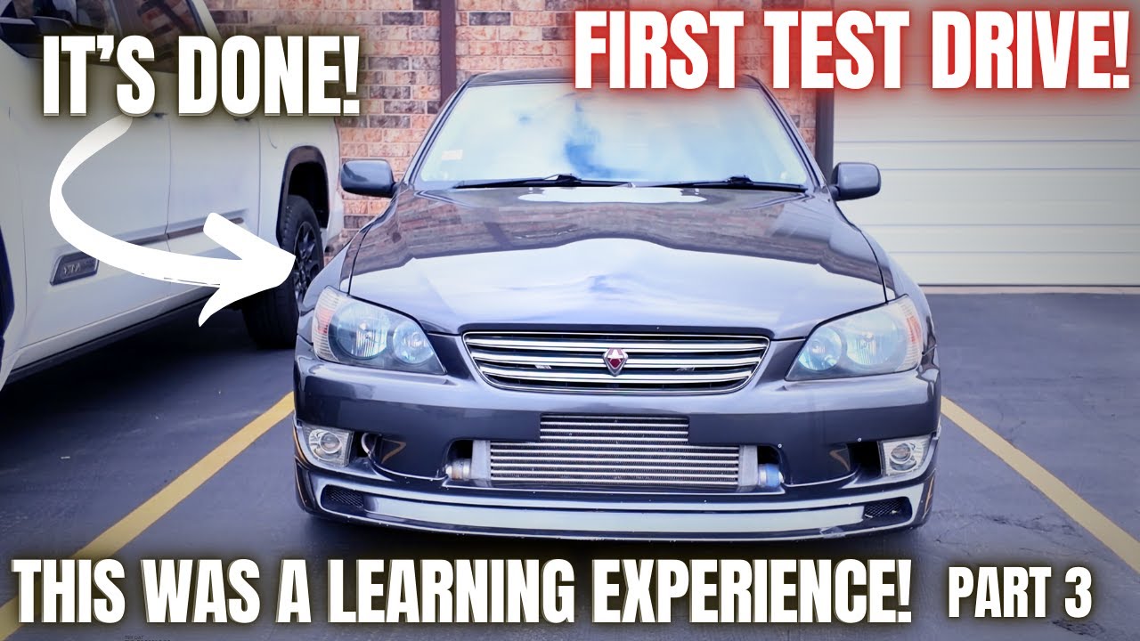 This Was an AWESOME Journey! The Altezza is Done. First Test Drive ...