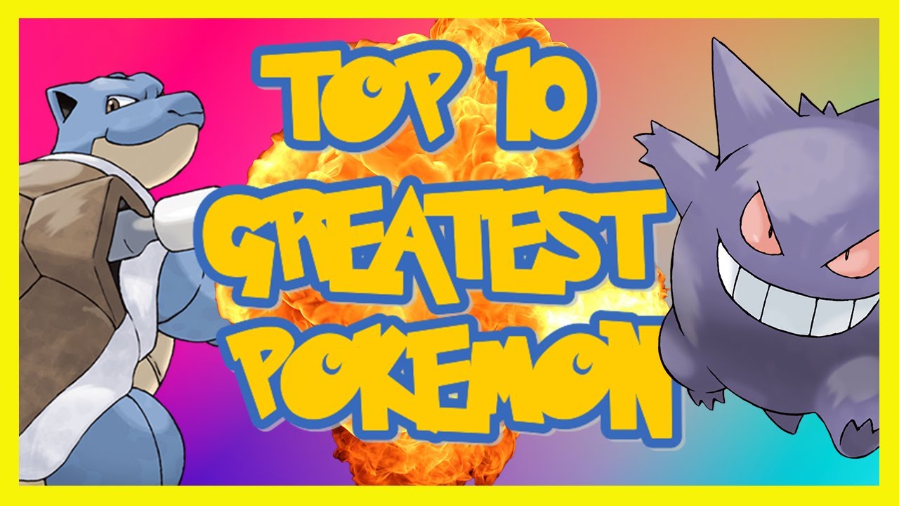 TOP 10 BEST POKEMON | GEN 1 - YouTube