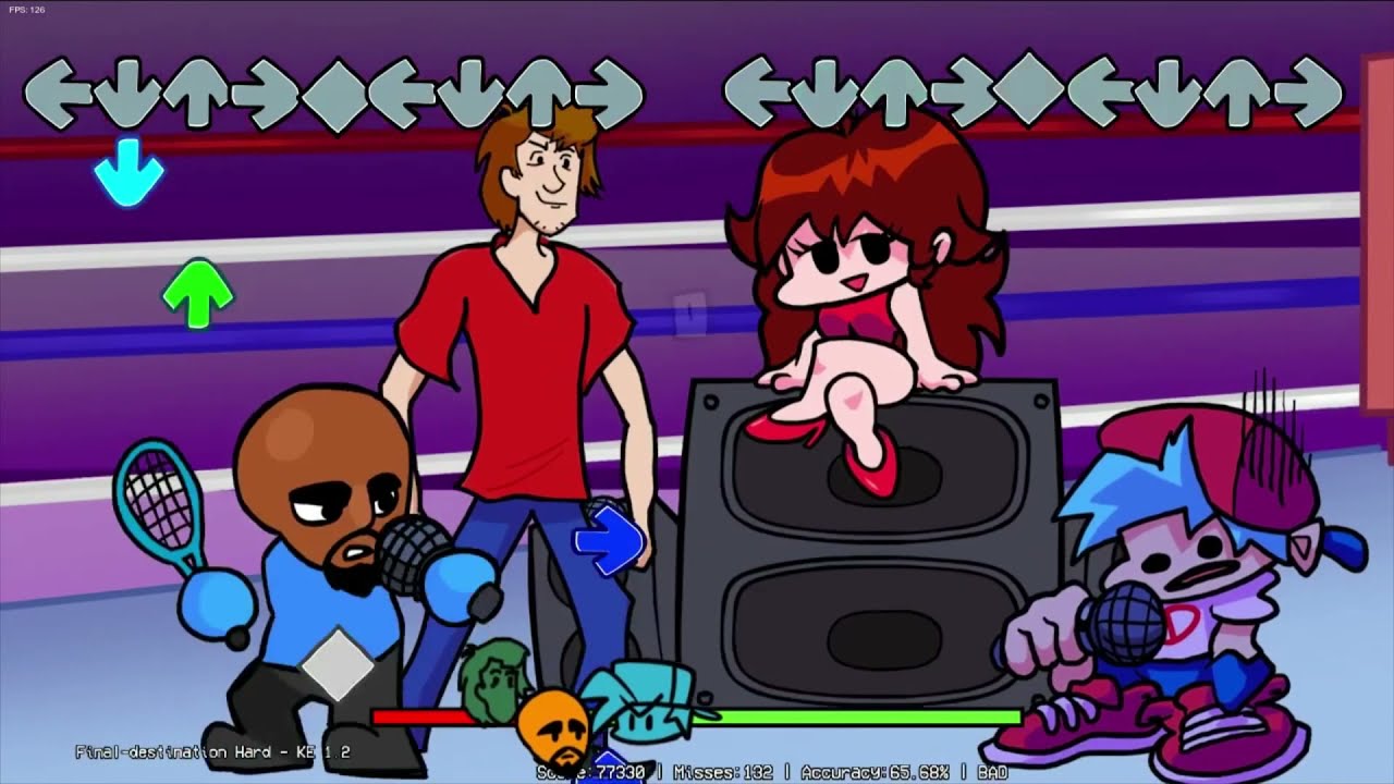 Shaggy and matt mod FNF - YouTube