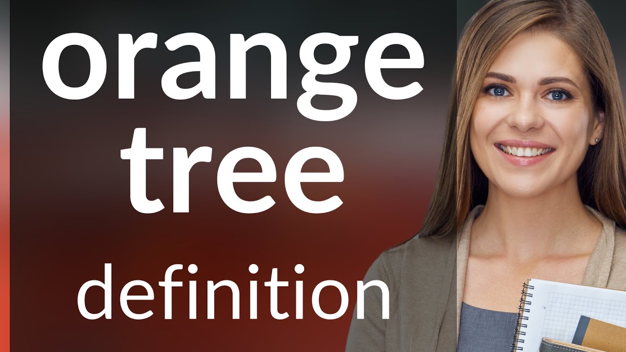 Orange tree | definition of ORANGE TREE - YouTube