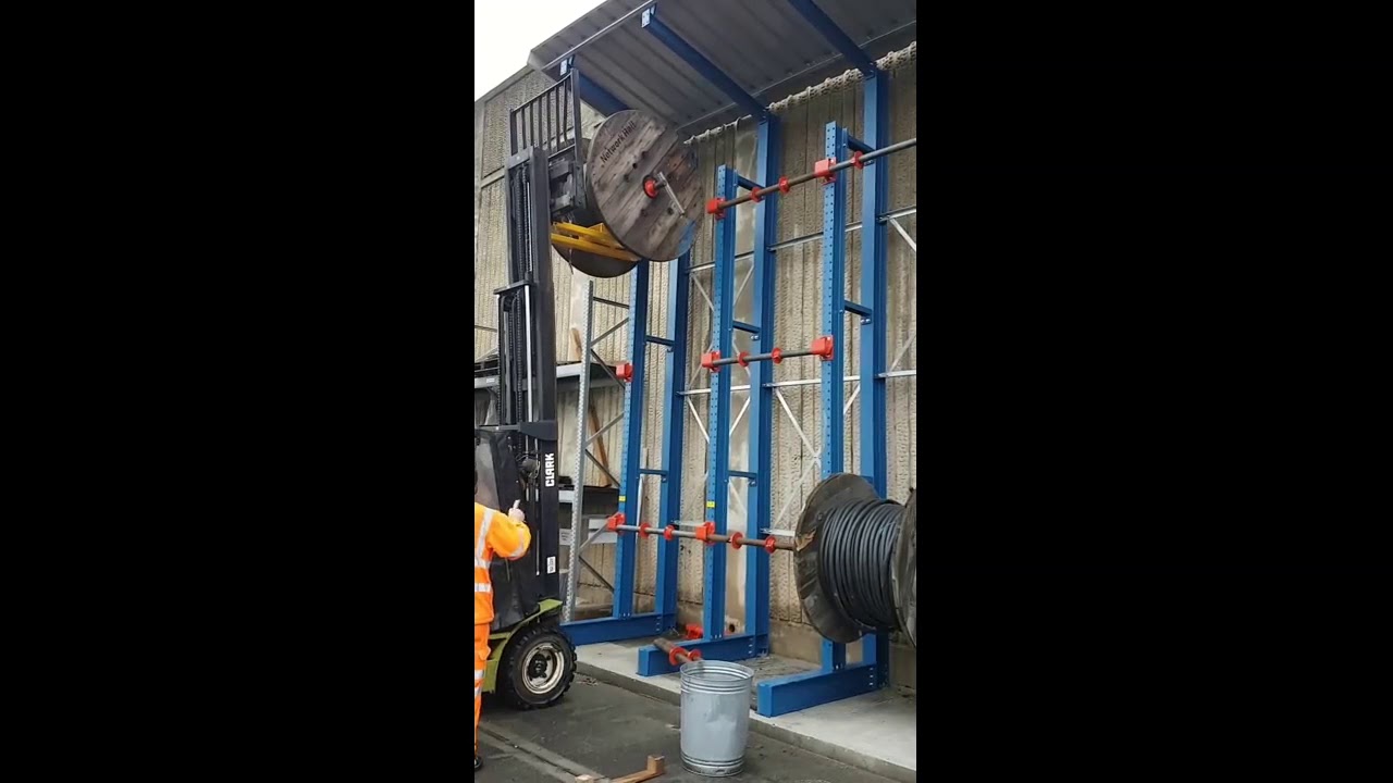Porta Bobinas - Solução para Armazenagem e Logística de fios e cabos ...