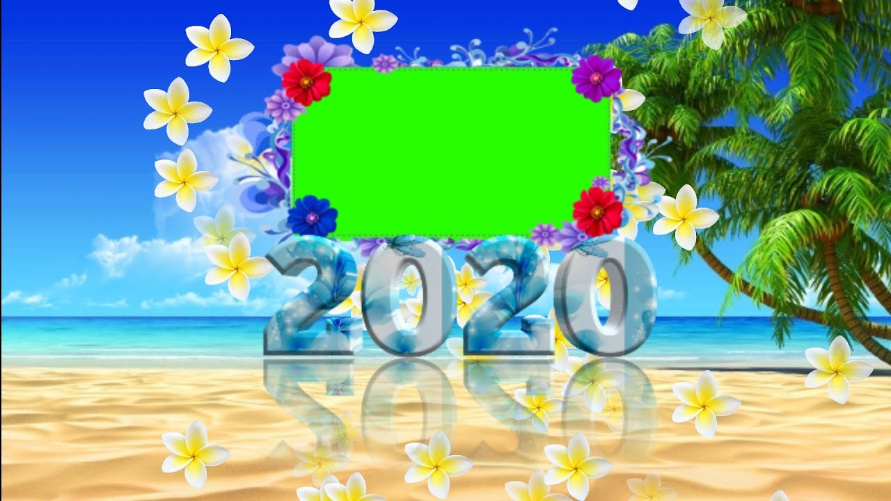 Happy New Year 2020 Green Screen Effect HD Video - YouTube