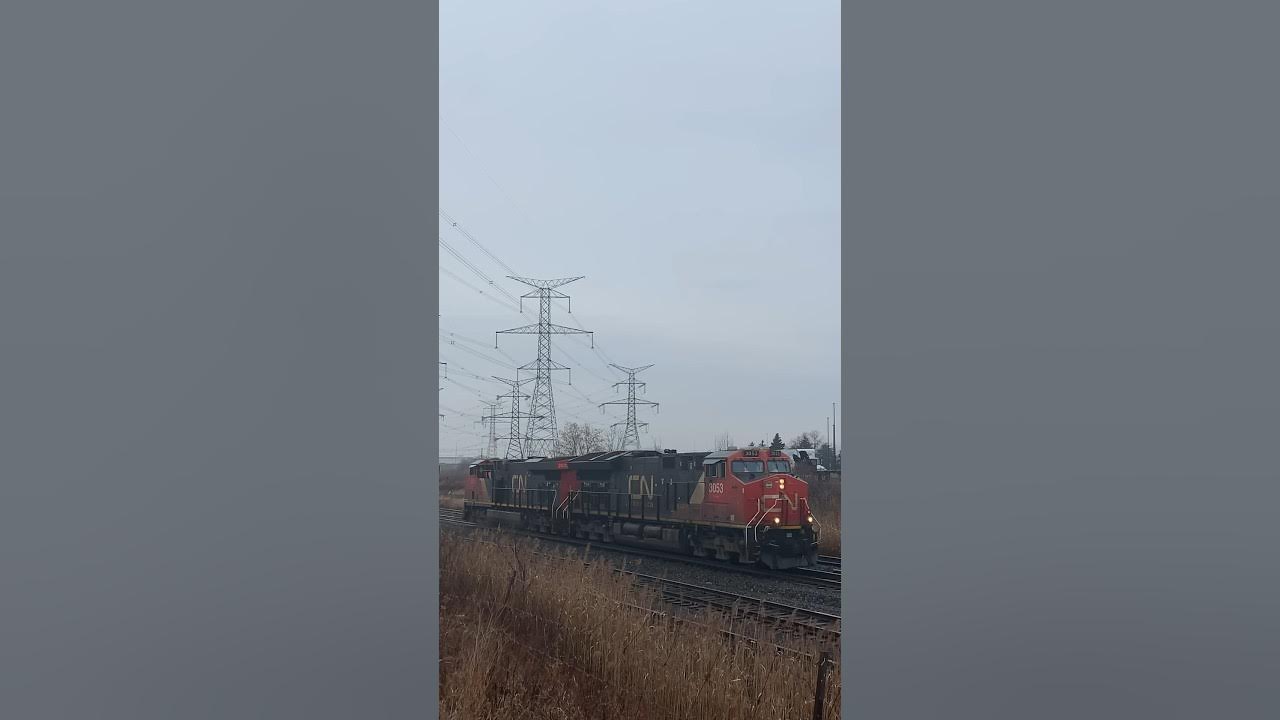 CN light power at Snider West - YouTube