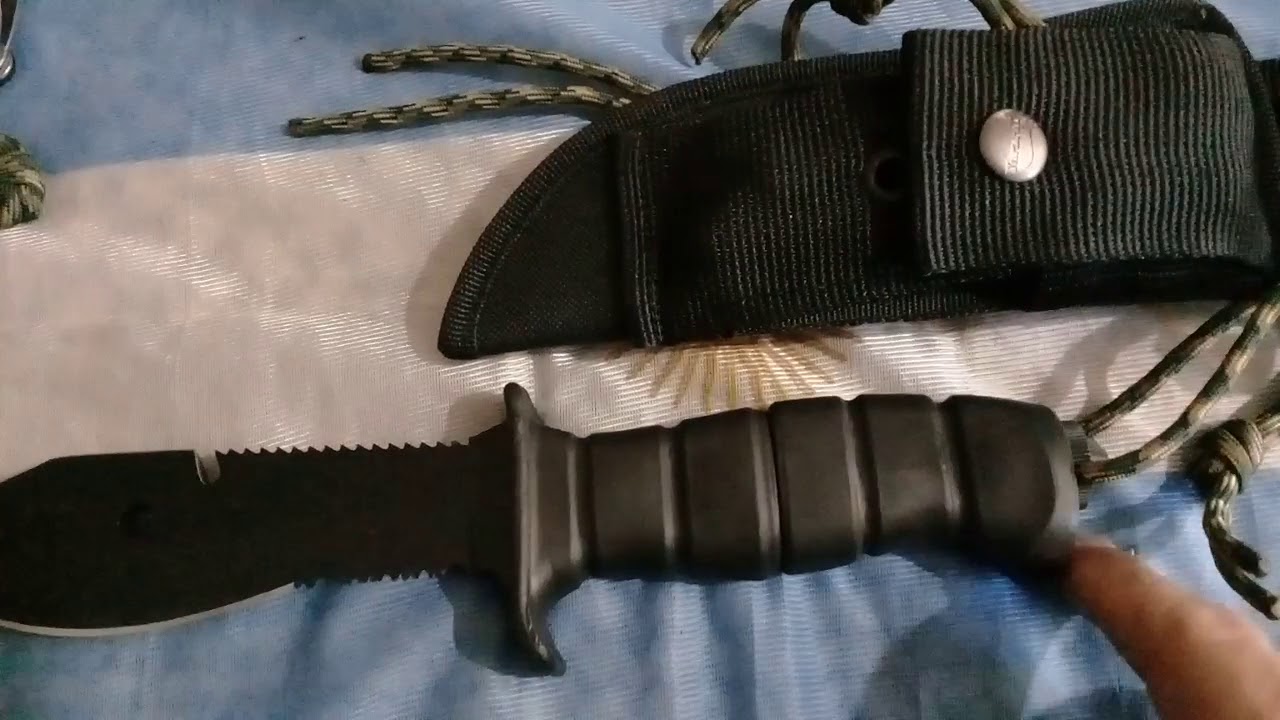 Cuchillo Yarará Modelo Aviador Naval - YouTube