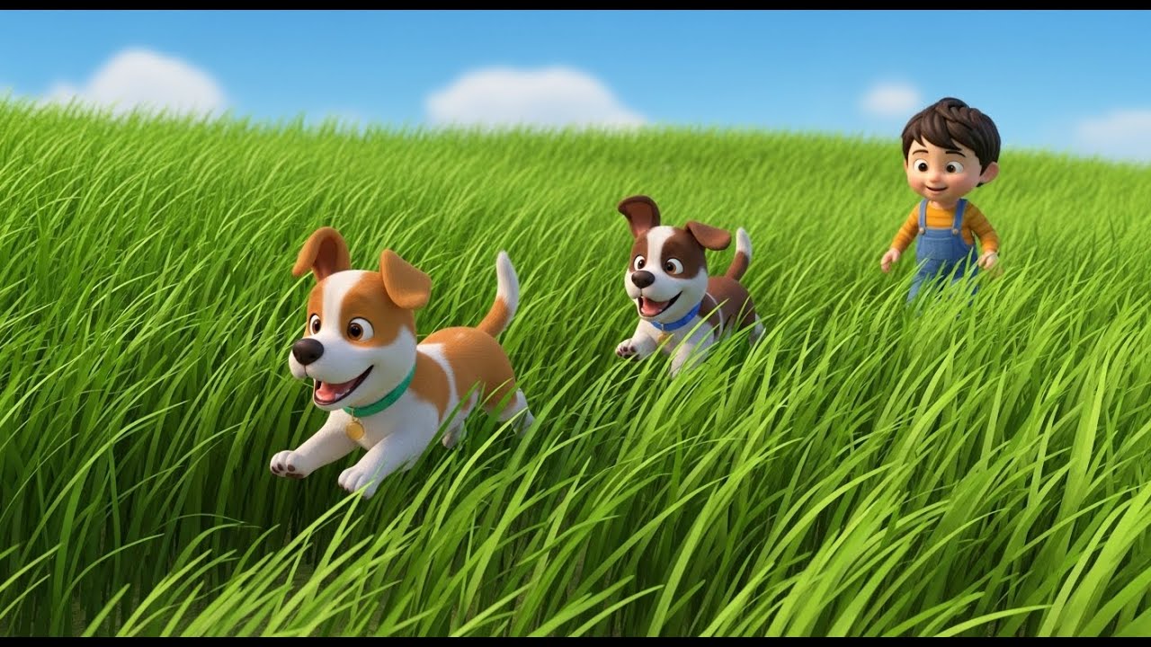 Counting Puppies in the Garden | Fun Number Songs and Nursery Rhymes ...