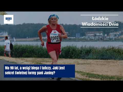 She's 90 years old, and she still runs and dances. What's the secret to Janina's great shape?