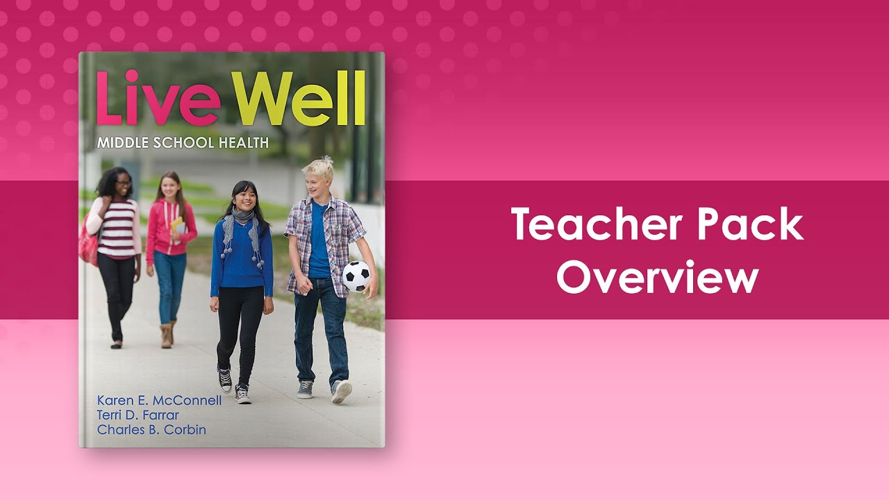 Live Well: Middle School Health Teacher Pack - YouTube