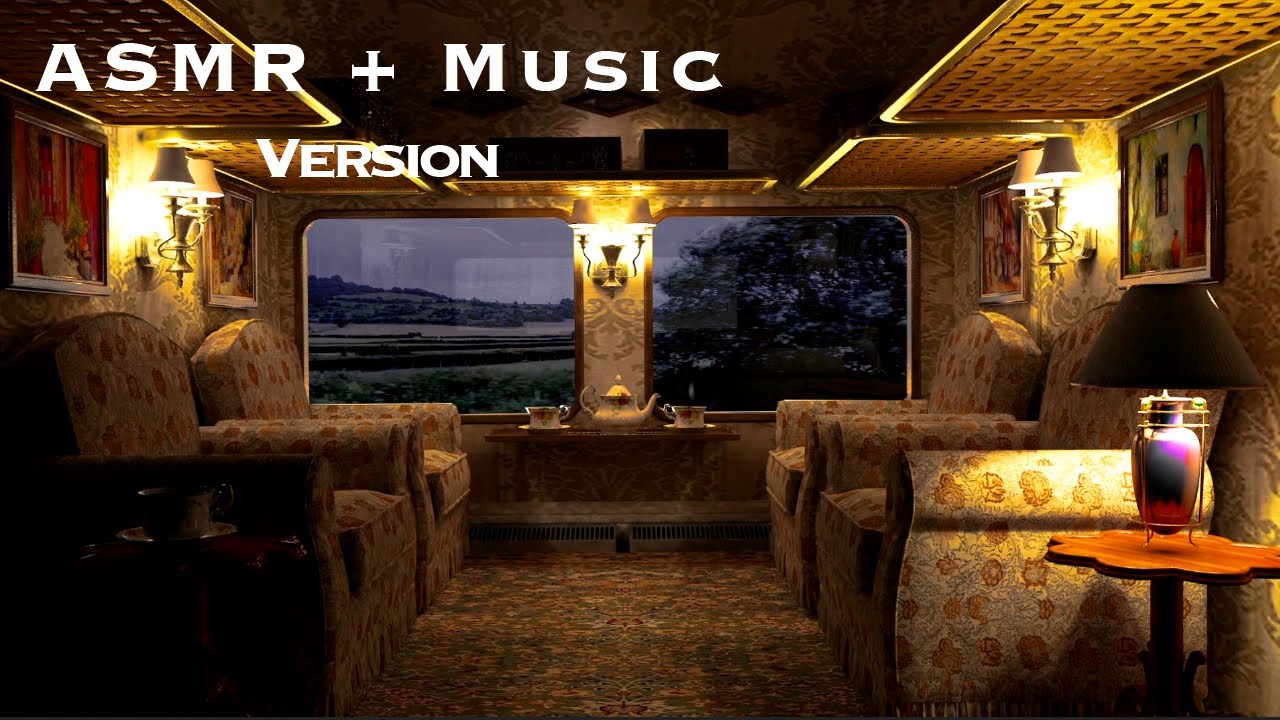 Elegant Victorian Train Cabin Ambience with Emotional Music - 3hrs ...