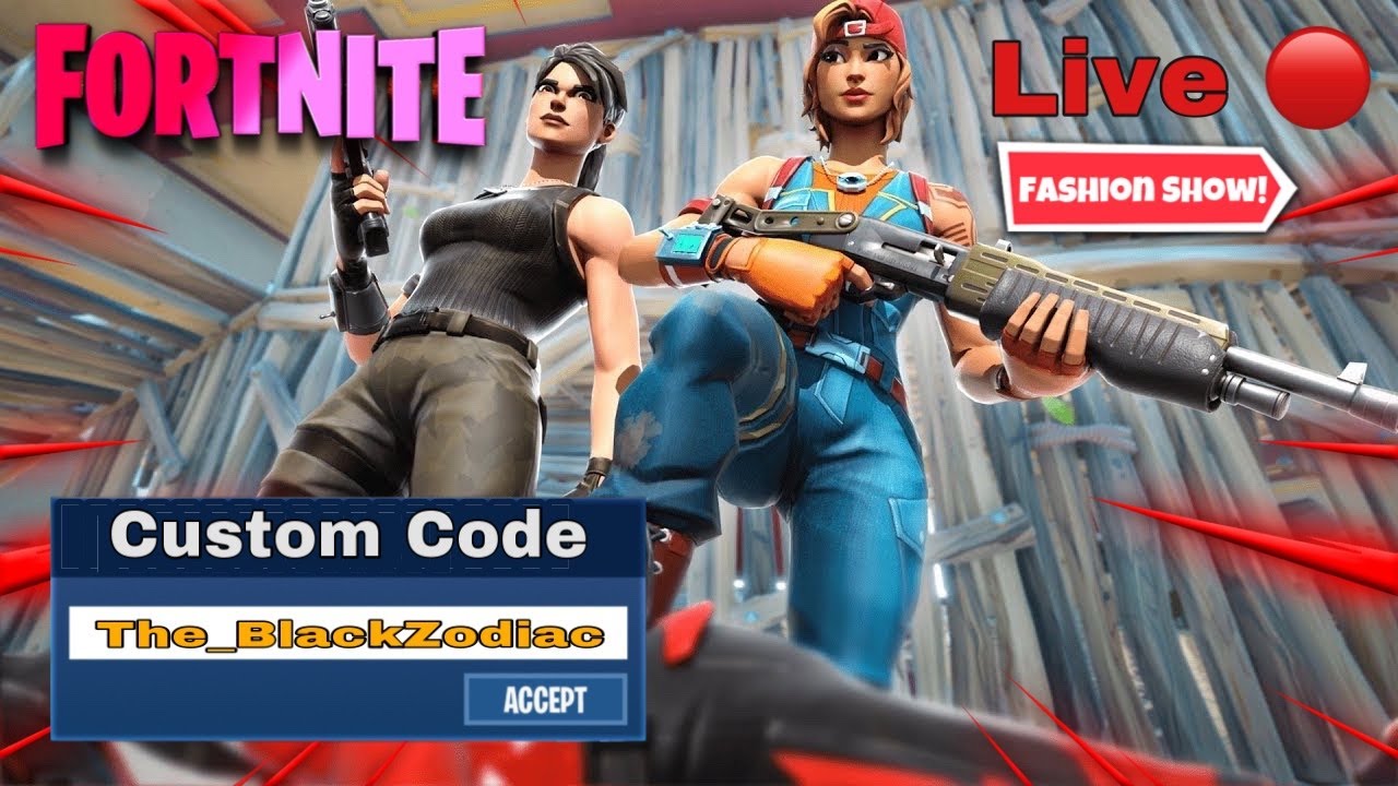 THANKS REBECCA REISER!!! (NA EAST/WEST) REAL FORTNITE FASHION SHOW LIVE ...
