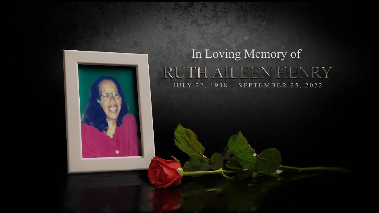 Thanksgiving Service for Ruth Aileen Henry - YouTube
