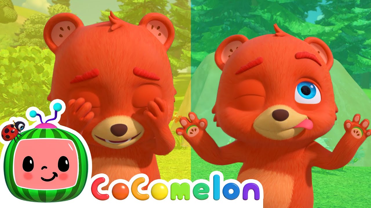 Peekaboo Bestie Bear! | CoComelon Animal Time | Animal Nursery Rhymes ...