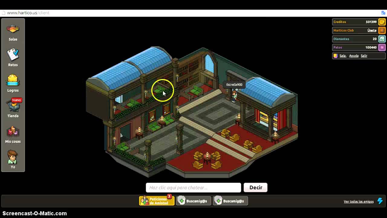 Visitamos algunas salas de Hartico... - YouTube