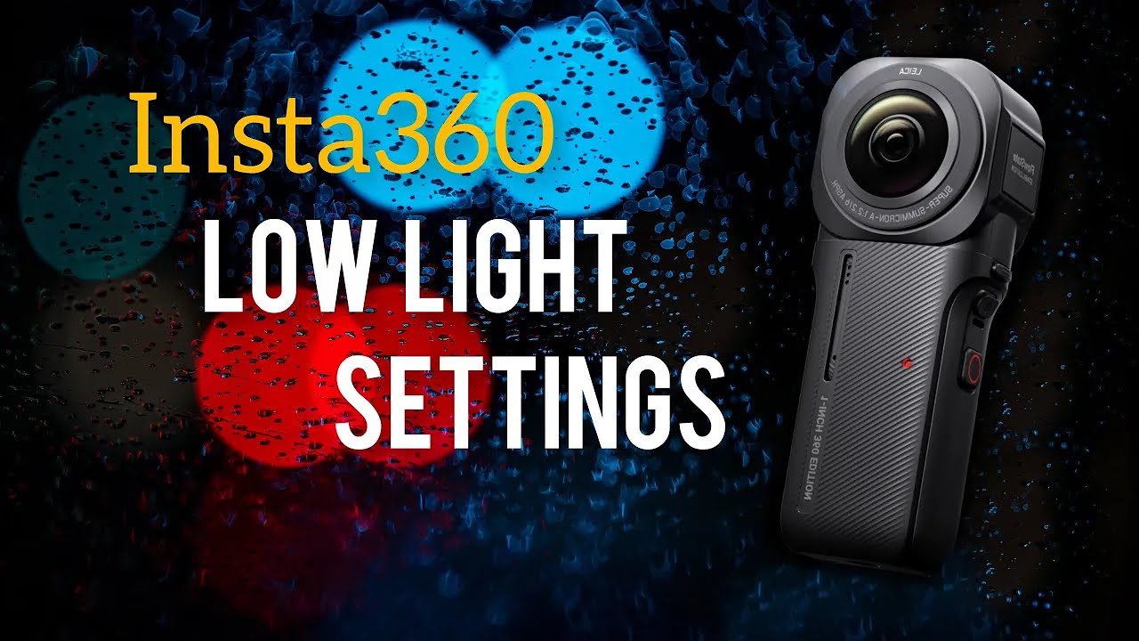 Insta360 ONE RS 1-Inch 360: Best Low Light Settings (Tests and Tips ...