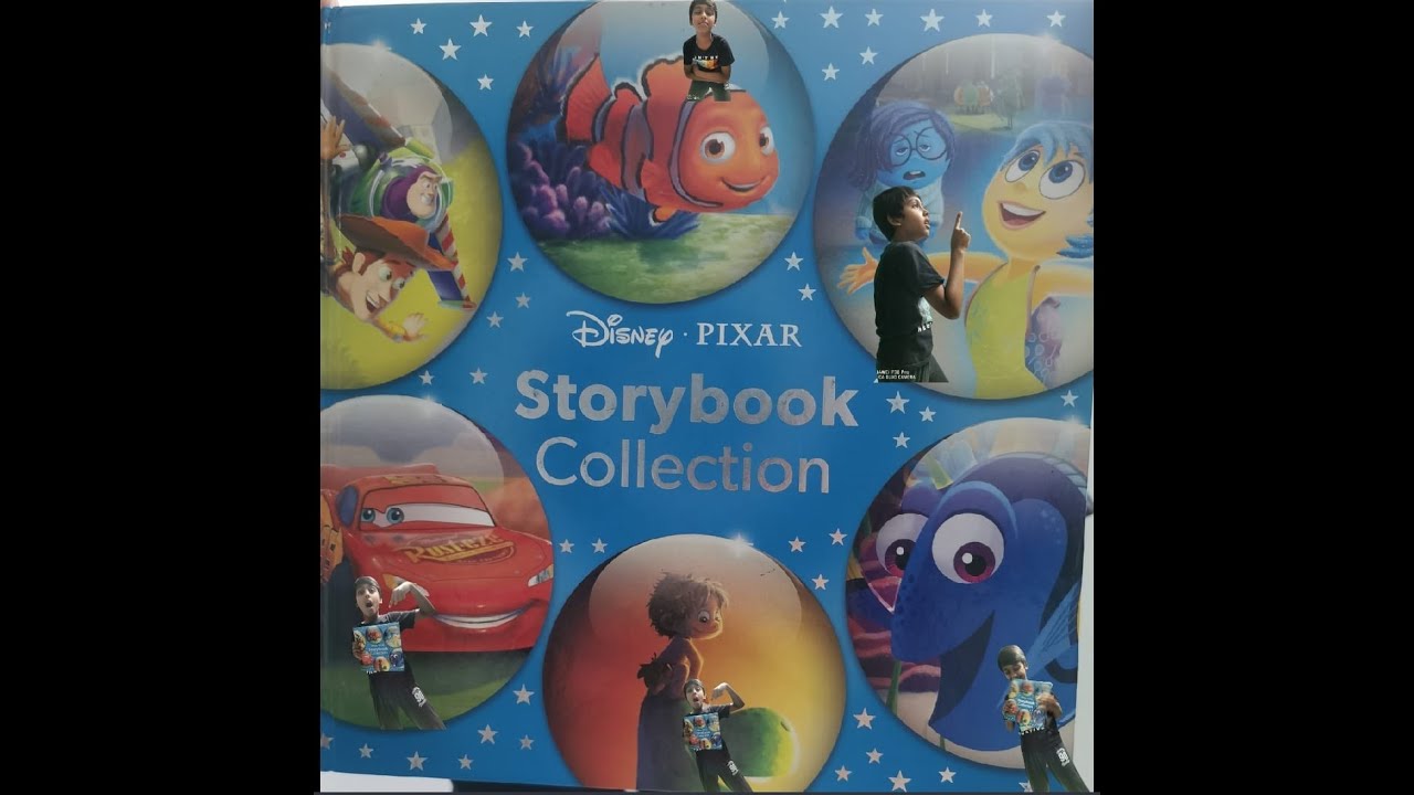 Disney . PIXAR story book collection book review - YouTube