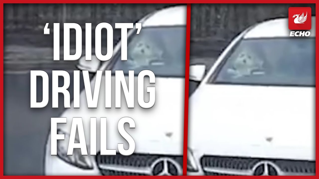 'Idiot' drivers filmed causing chaos on Merseyside's roads - YouTube