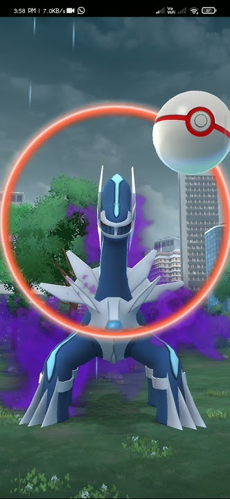 catching Dialga after Giovanni defeat in pokemon go - YouTube