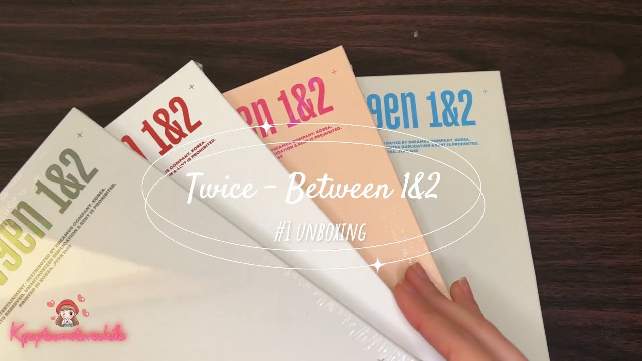 UNBOXING 11th MINI ALBUM TWICE BETWEEN 1&2 TODAS LAS VERSIONES \(≧ ≦ ...