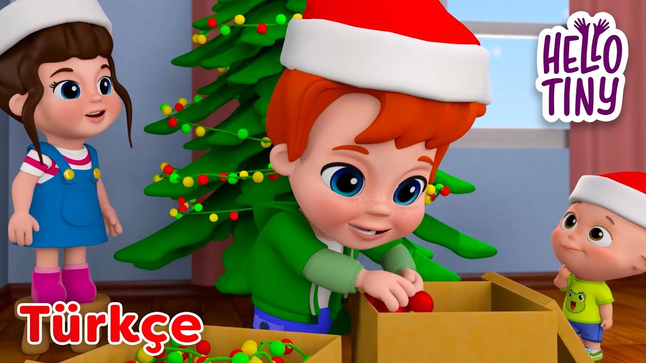 Yeni Yıl Şarkısı | Bebekler için şarkılar | Hello Tiny Türkçe - YouTube
