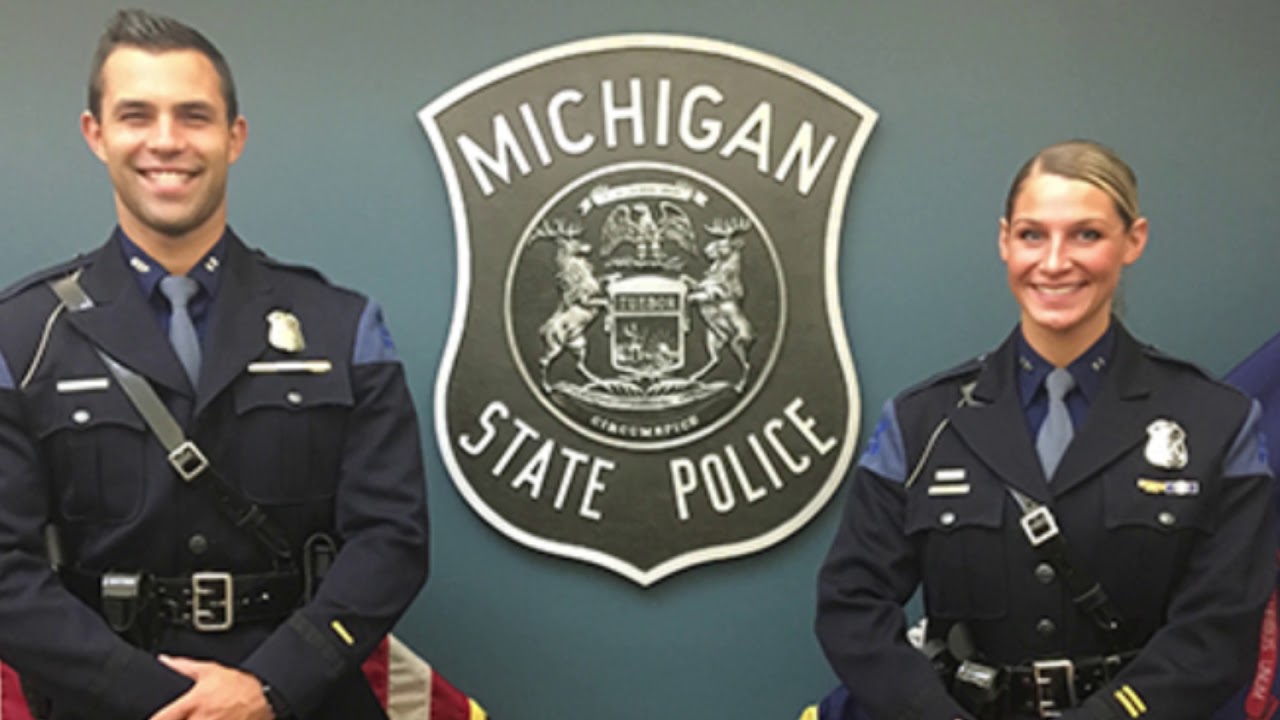 Michigan State Police Visit M6 Studio - YouTube
