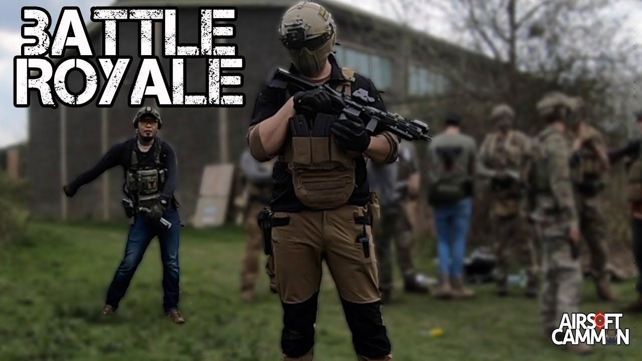 Airsoft Battle Royale | PUBG, Fortnite Style Game - YouTube