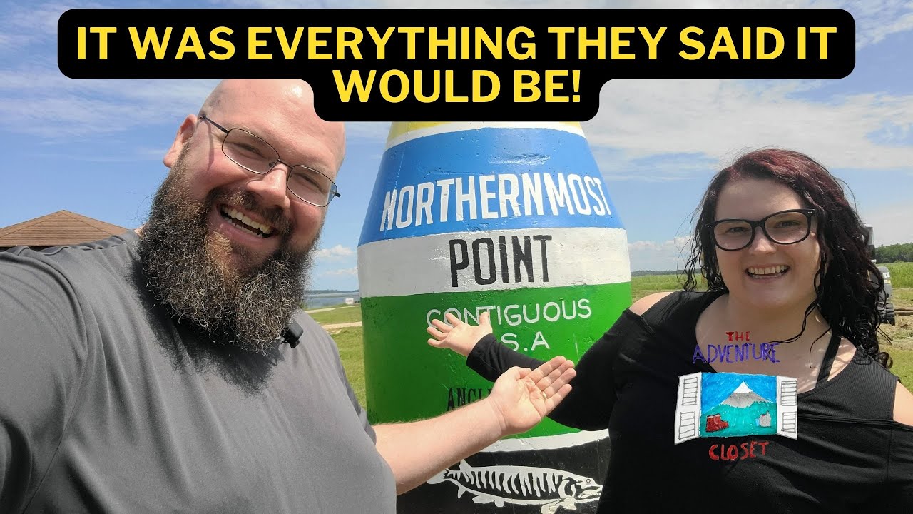 Entering Canada to get to the Northwest Angle in Minnesota! - YouTube
