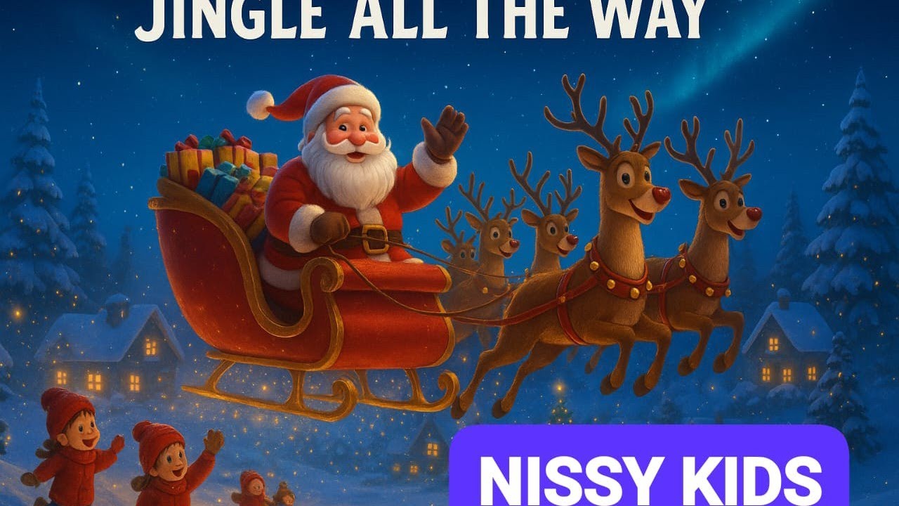 Christmas Jingle Bells 🎅 | Kids Nursery Rhyme | Holiday Fun Song” - YouTube