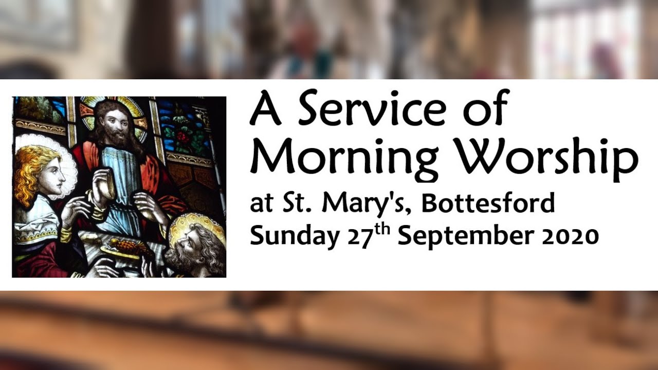 A Service of Morning Worship - 27th September 2020 - YouTube