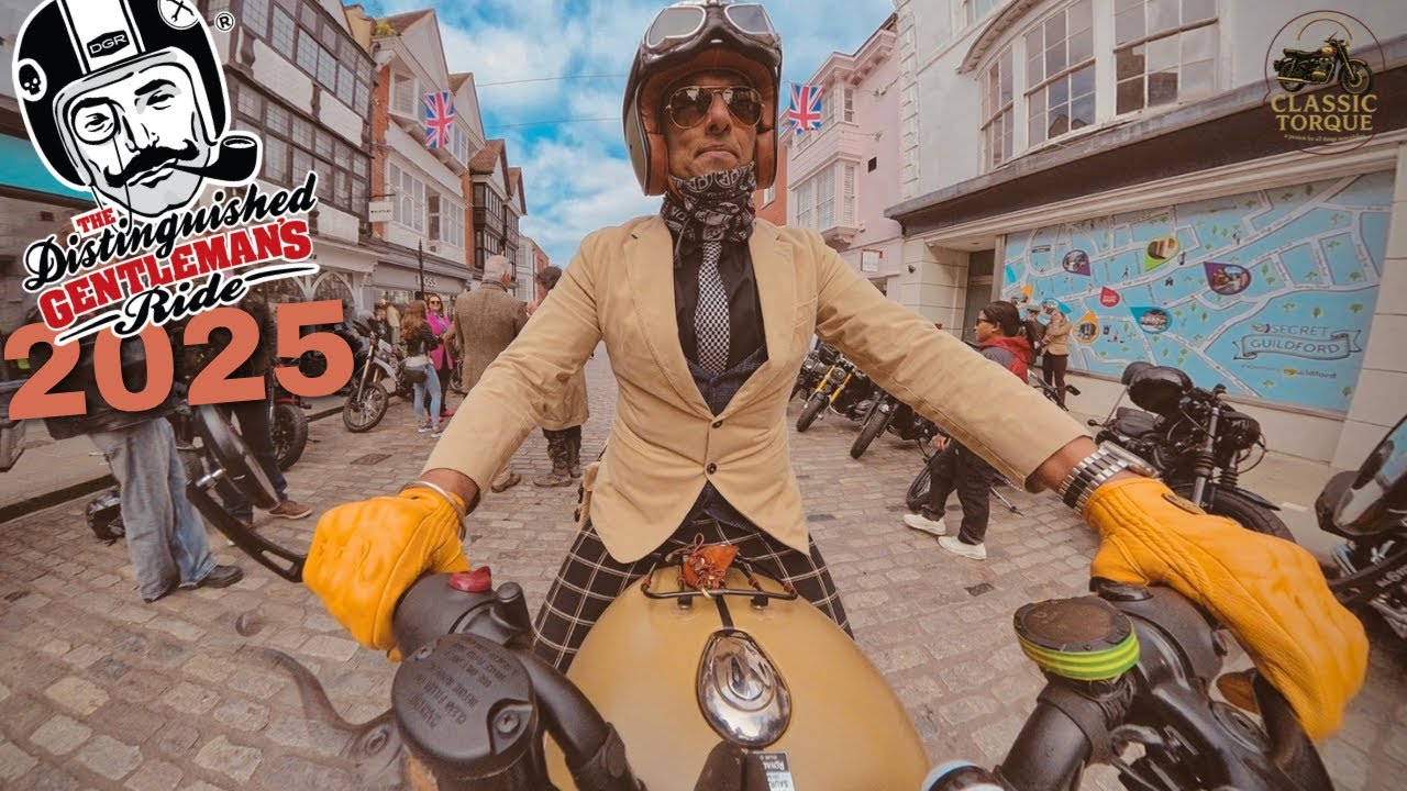 DGR Guildford 2025 | The Distinguished Gentleman's Ride - YouTube