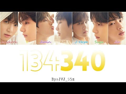 BTS(방탄소년단) - 134340 (PLUTO) (Colour Coded Lyrics Han/Rom/Eng)