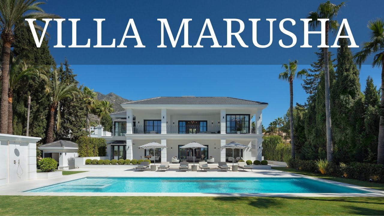Inside Villa Marusha: The Most Luxurious Villa in Sierra Blanca - YouTube