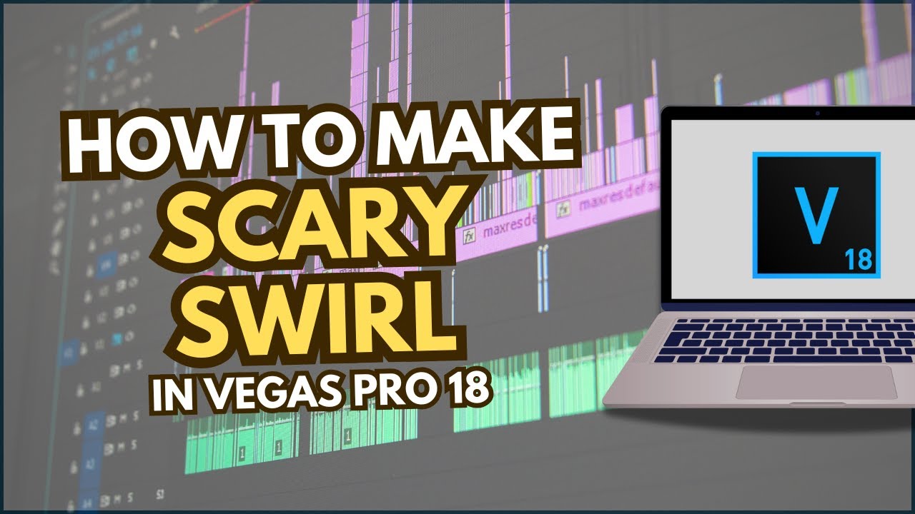 How To Make Scary Swirl l Vegas Pro 18 - YouTube