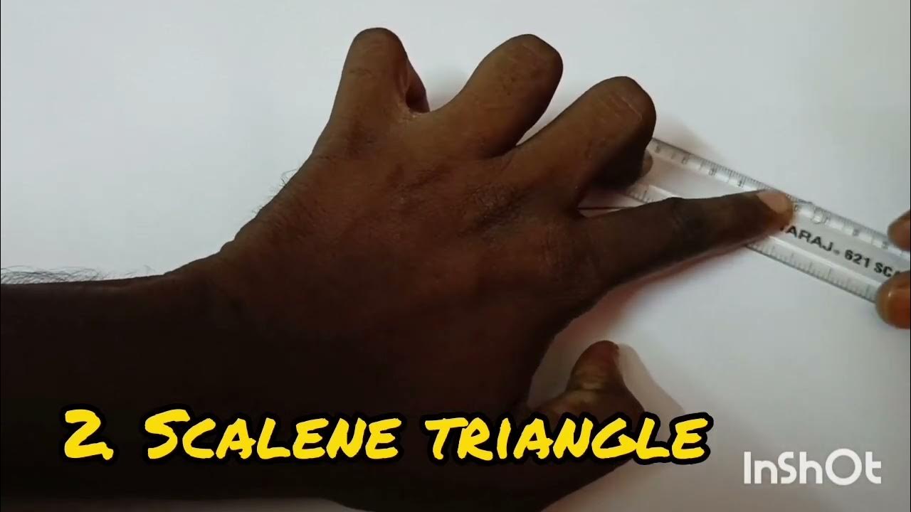 How to draw Scalene, Isosceles and Equilateral Triangles (Do it ...