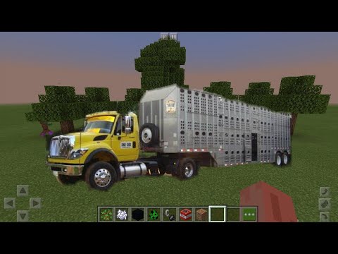 camión con jaula ganadera en MINECRAFT/😀 - YouTube